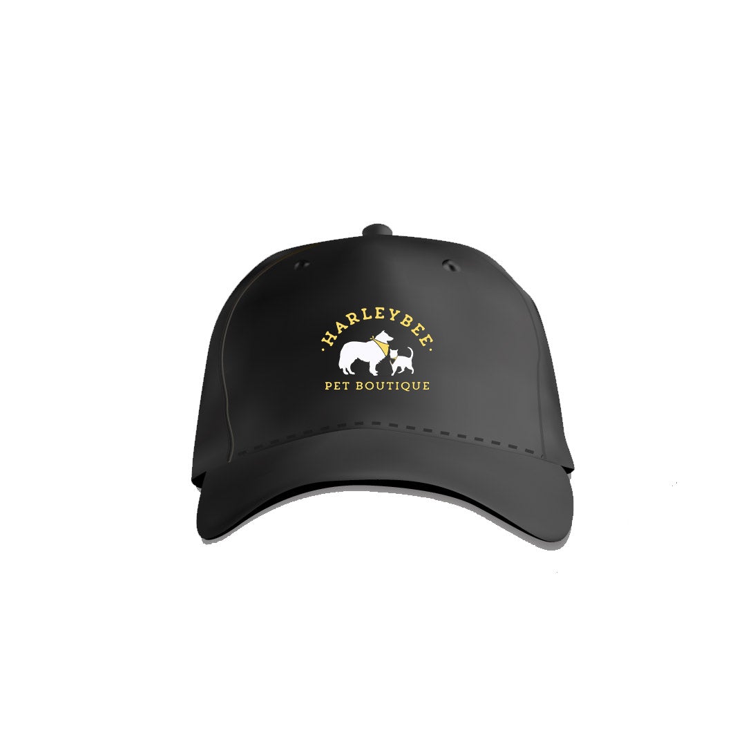 Harley Bee Hat with Cat & Dog Logo – HarleyBee Pet Boutique